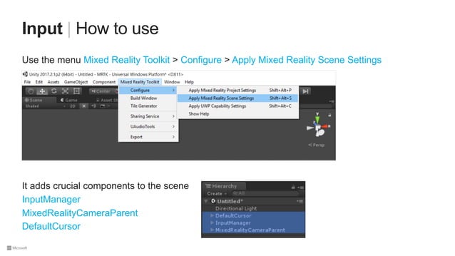 Yoon Park (Microsoft): Open-source Building Blocks for Windows Mixed Reality Experiences | PPT