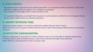 CT dose reduction | PPTX