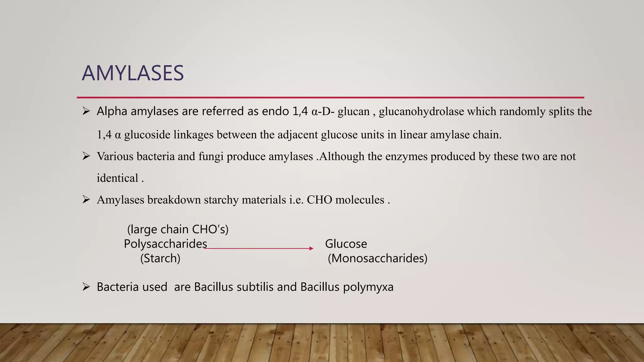 INDUSTRIAL PRODUCTION OF AMYLASES AND PROTEASES | PPTX