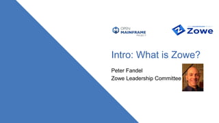 Webinar: Open Mainframe Project's Zowe LTS Release | PPT