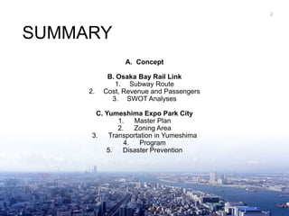 Development of Osaka Bay Area - Exercise in Global Architecture ...