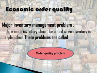 inventory management | PPT