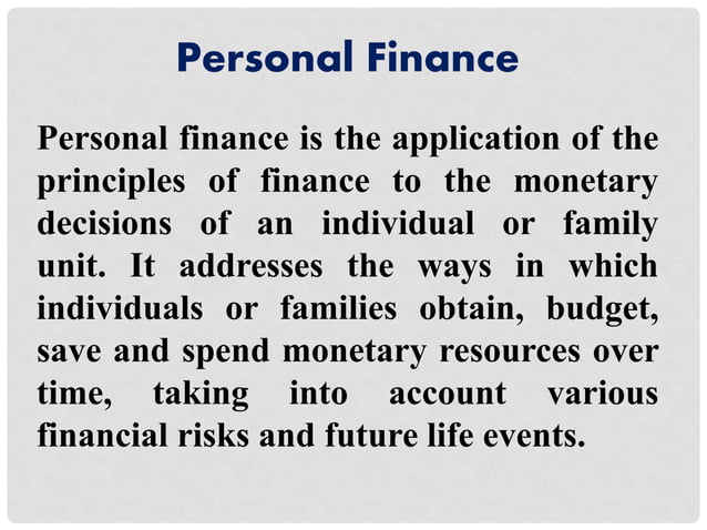 Finance, meaning, concept and types | PPTX