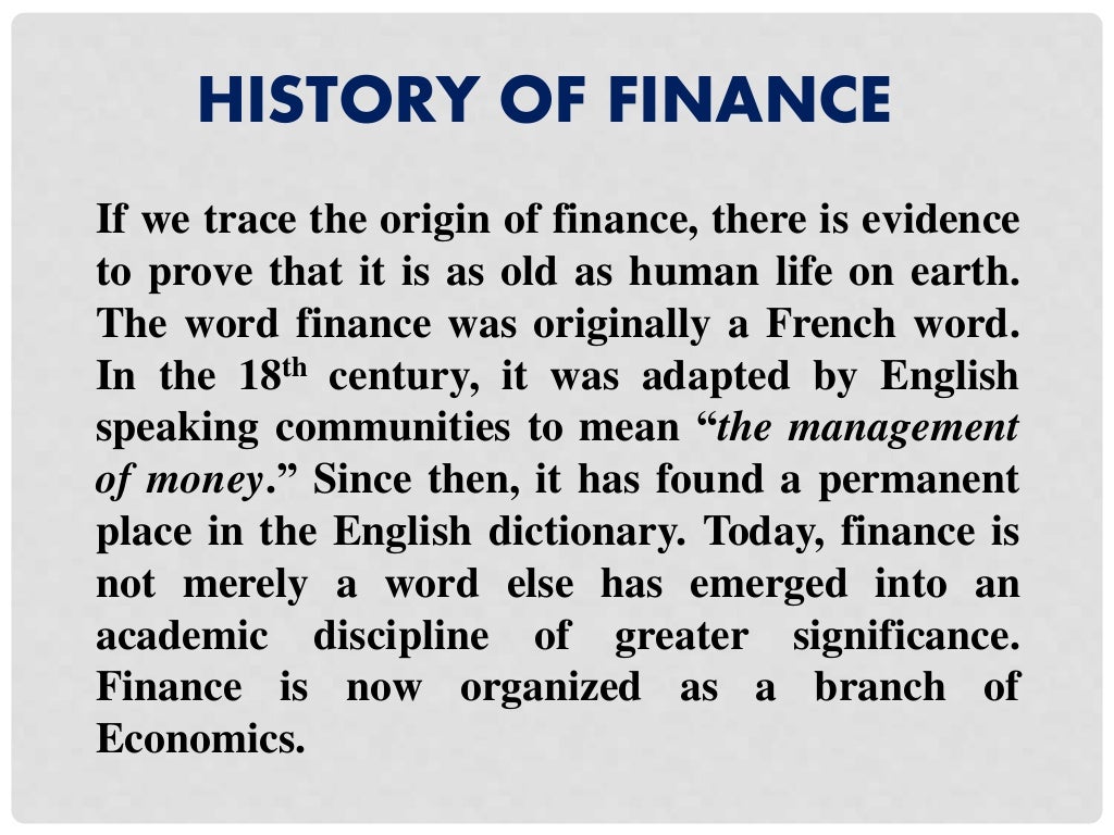 Define Finance Ladegnude