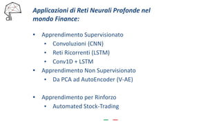 Deep Learning in Finance | PPTX