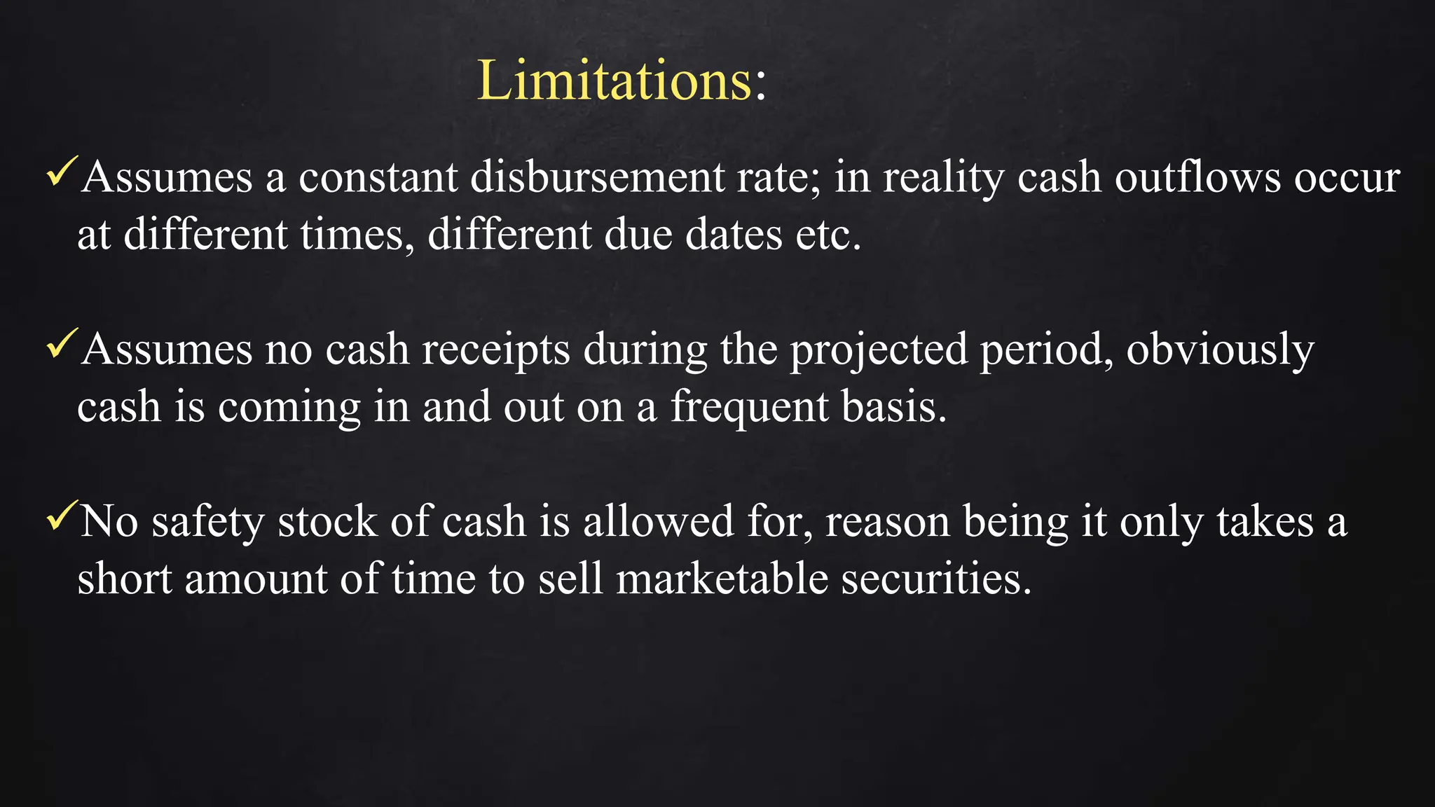 cash mgt. model , baumols model , finance | PPTX