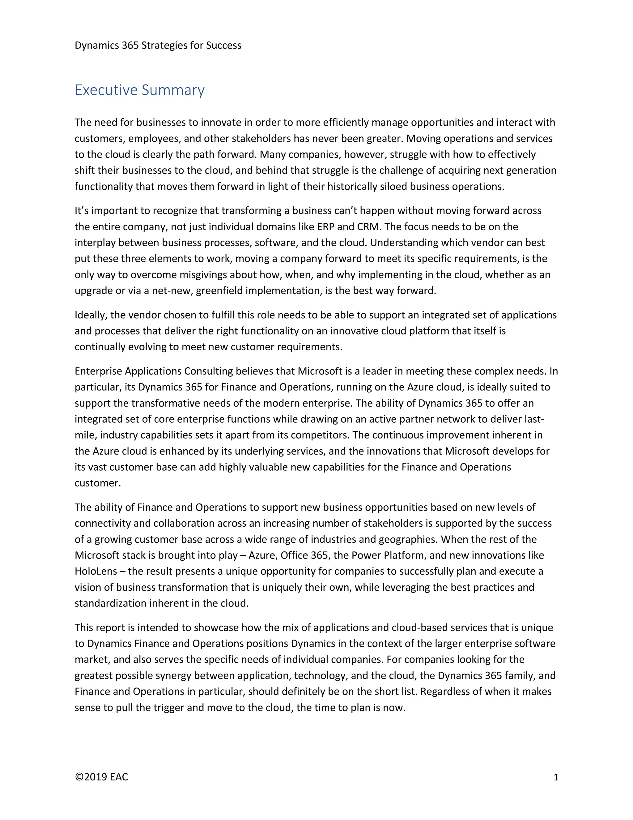 Microsoft D365 Finance (F&O) Partner in the USA | PDF