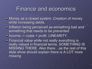 Causes of and solution for the economic crisis | PPT
