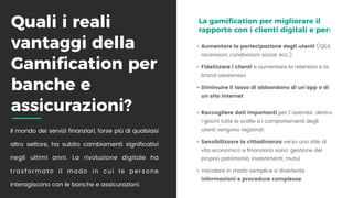 Gamification per banche e assicurazioni | PDF
