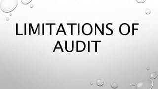 AUDITING ADVANTAGES AND LIMITATIONS OF AUDIT SAI PPT.pptx