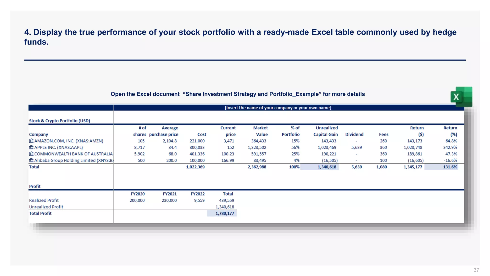 Finance and Investment Toolkit - Framework, Best Practices and ...