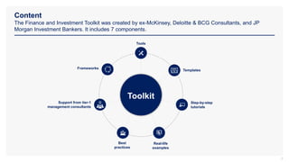 Finance and Investment Toolkit - Framework, Best Practices and ...