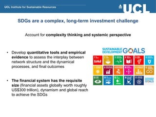 Finance and Sustainable Goals | PPT