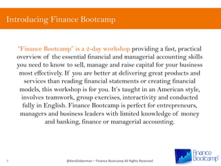 Introducing Finance Bootcamp: Critical finance skills for ALL ...