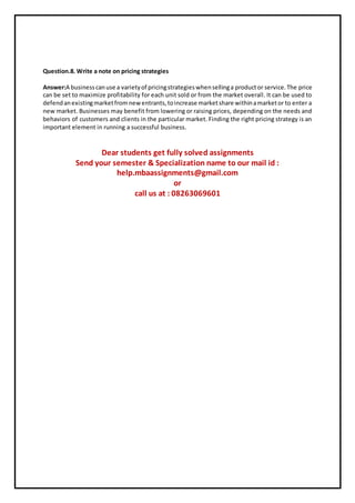 Finance & economics | DOCX