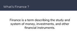 Introduction to Finance - IIT Guwahati | PDF