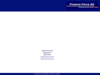 Get the best out of your finance organisation, an introduction to ...