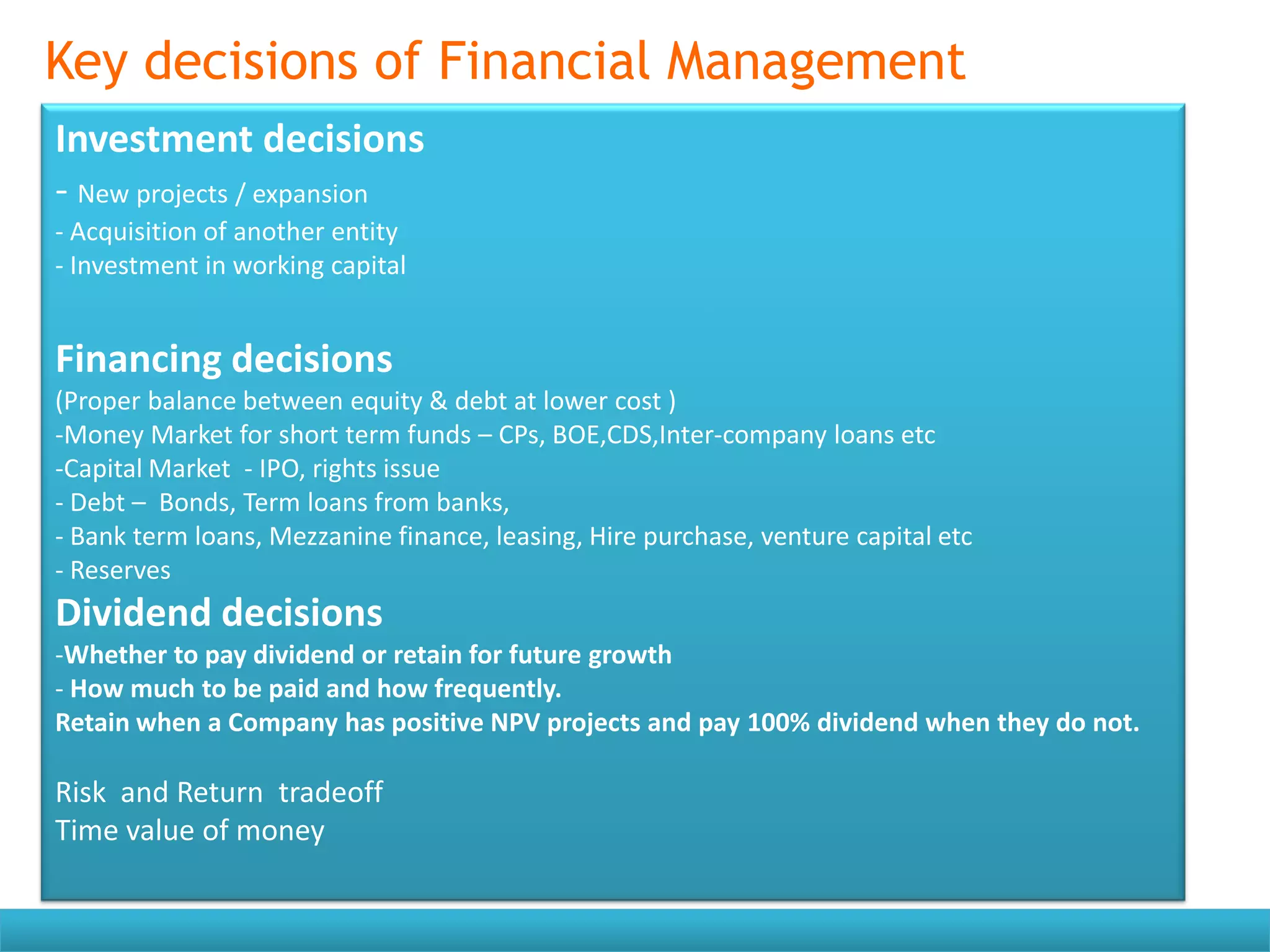 Finance for non financial managers ppt by paramesh a | PPTX