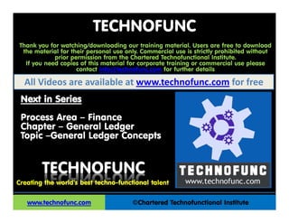 Technofunc - General Ledger Overview 1 | PDF