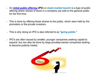 Initial Public Offering | PPTX