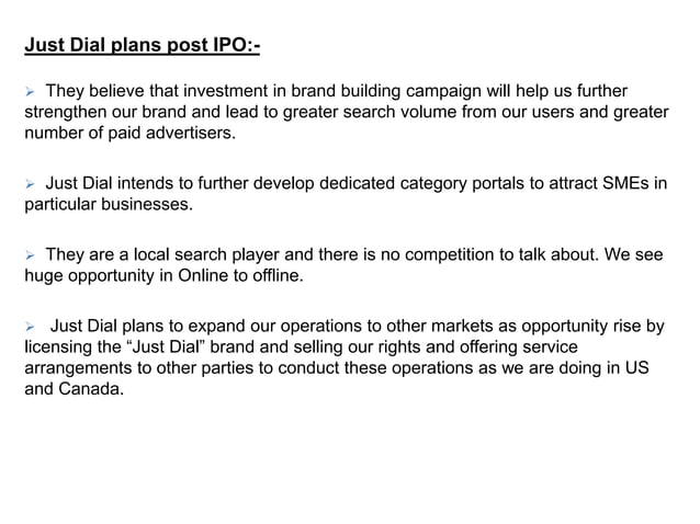 IPO | PPTX | Business Accounting & Finance | Business