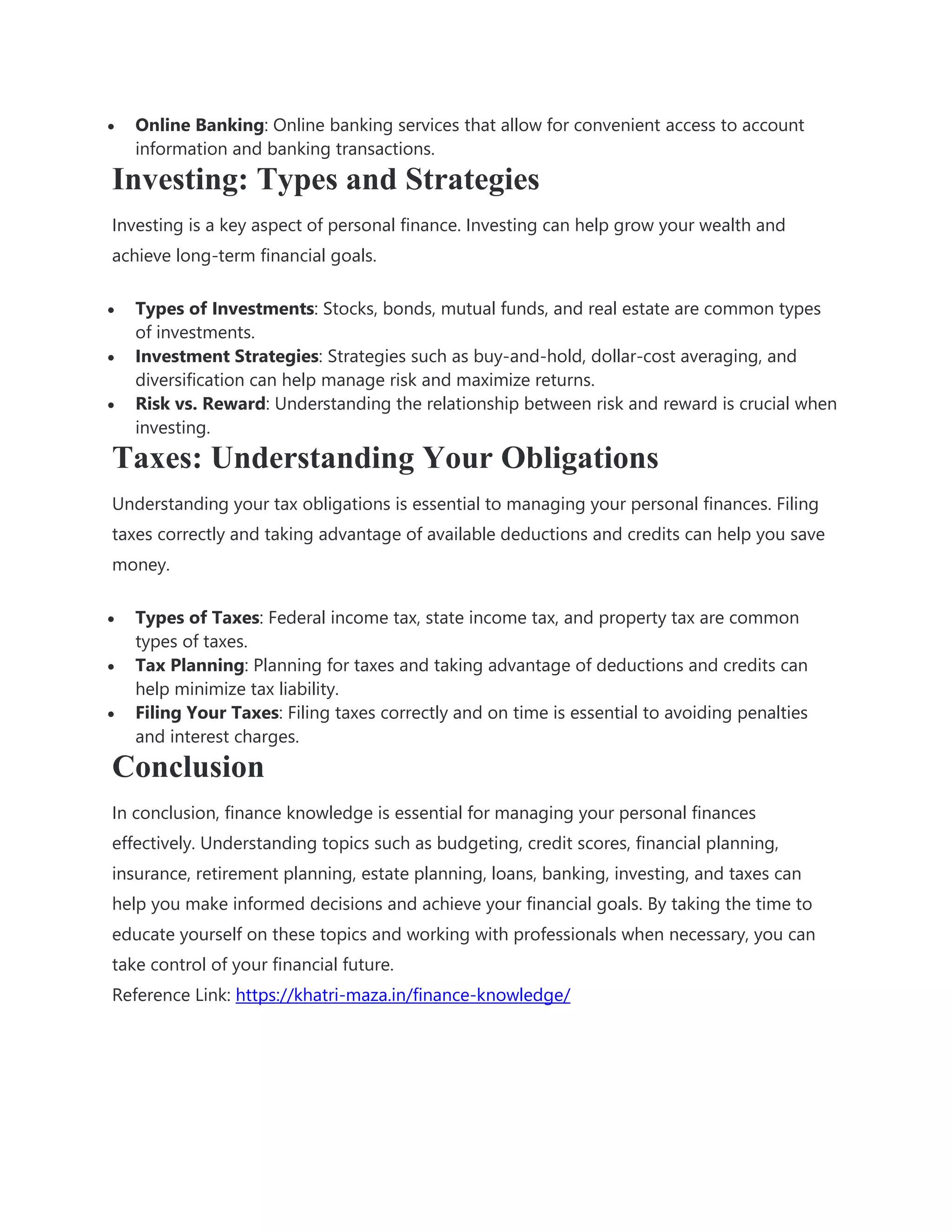 Finance Knowledge.pdf