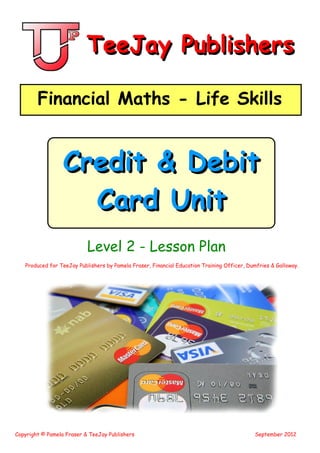 Australian Lifeskills - Credit Cards Level 2 | PDF