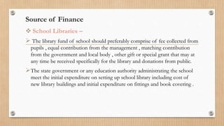 Finance management in academic library | PPTX