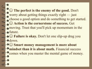 finance philosophy on money.ppt