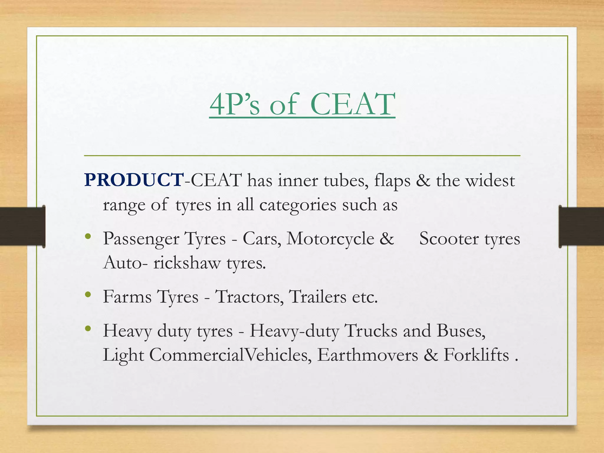 CEAt Finance ppt | PPTX