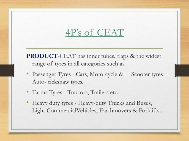 CEAt Finance ppt | PPT
