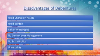 Long Term Sources of Finance Presentation | PPTX