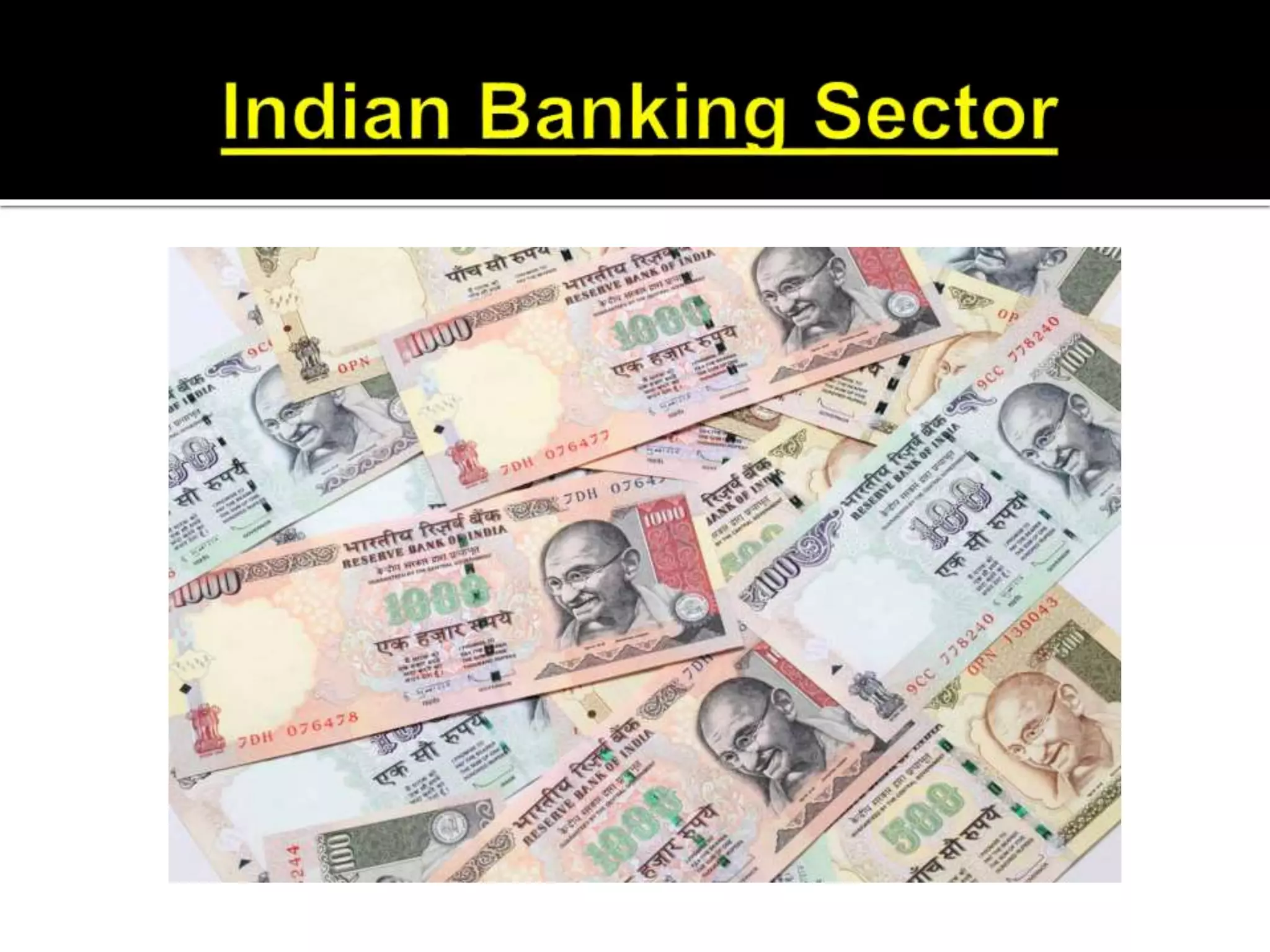 Finance ppt - Indian Banking Industry | PPTX