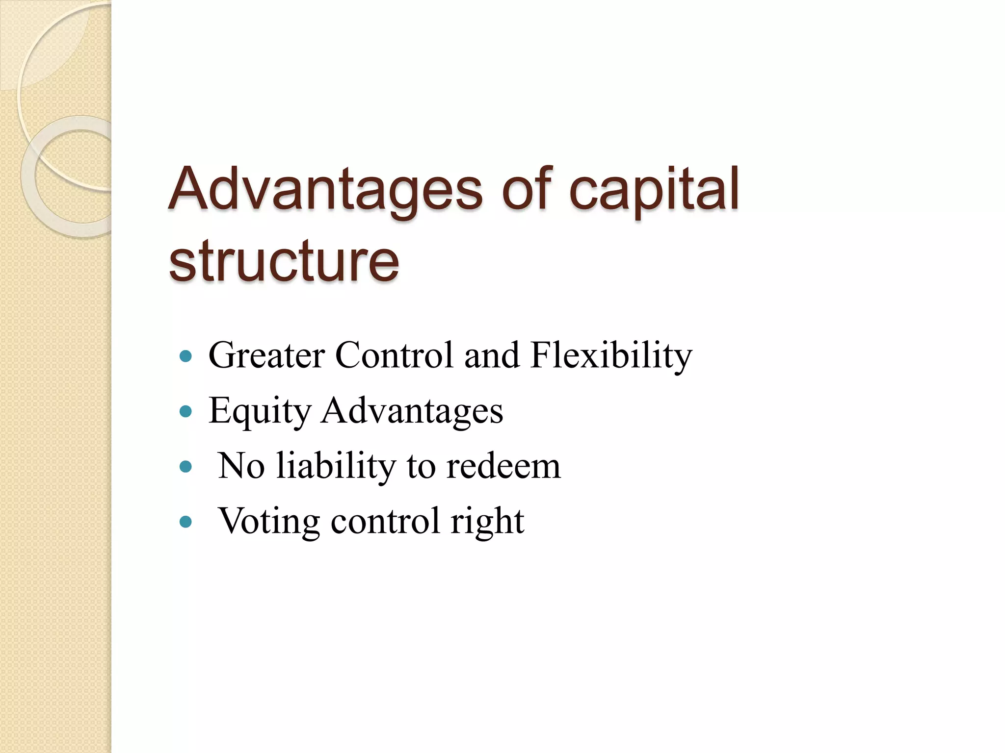 capital structure | PPTX