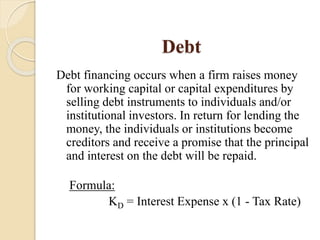 capital structure | PPTX