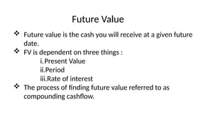 Time value of money- Present Value & Future Value.pptx