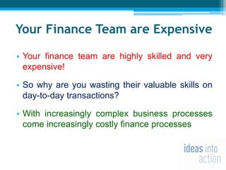 Finance process improvement in 10 slides | PPTX