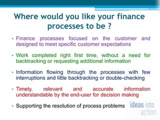 Finance process improvement in 10 slides | PPTX
