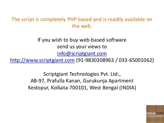 Finance Website Design Script | Finance Website Builder | Popularclones