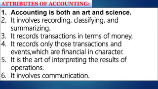 Basics of Accounting | PPTX