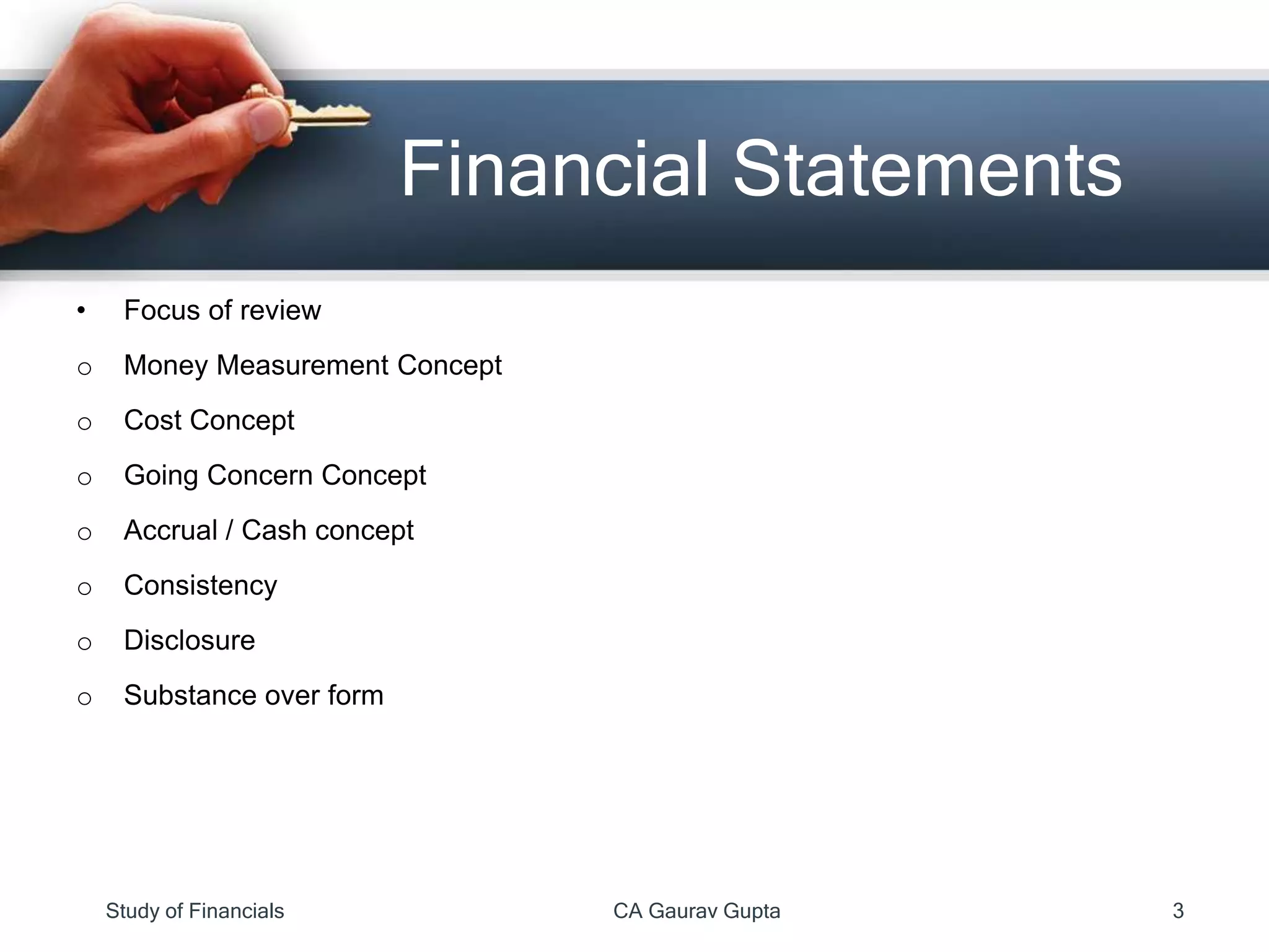 Understanding Financial Statement | PPTX