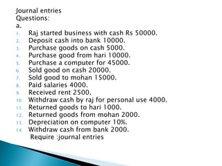 Financial-20Accounting semester second bca | PPTX