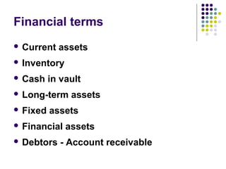 Financial statement | PPT