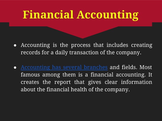 Financial Accounting Introduction | PDF