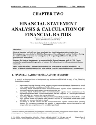 Financial analyis | PDF