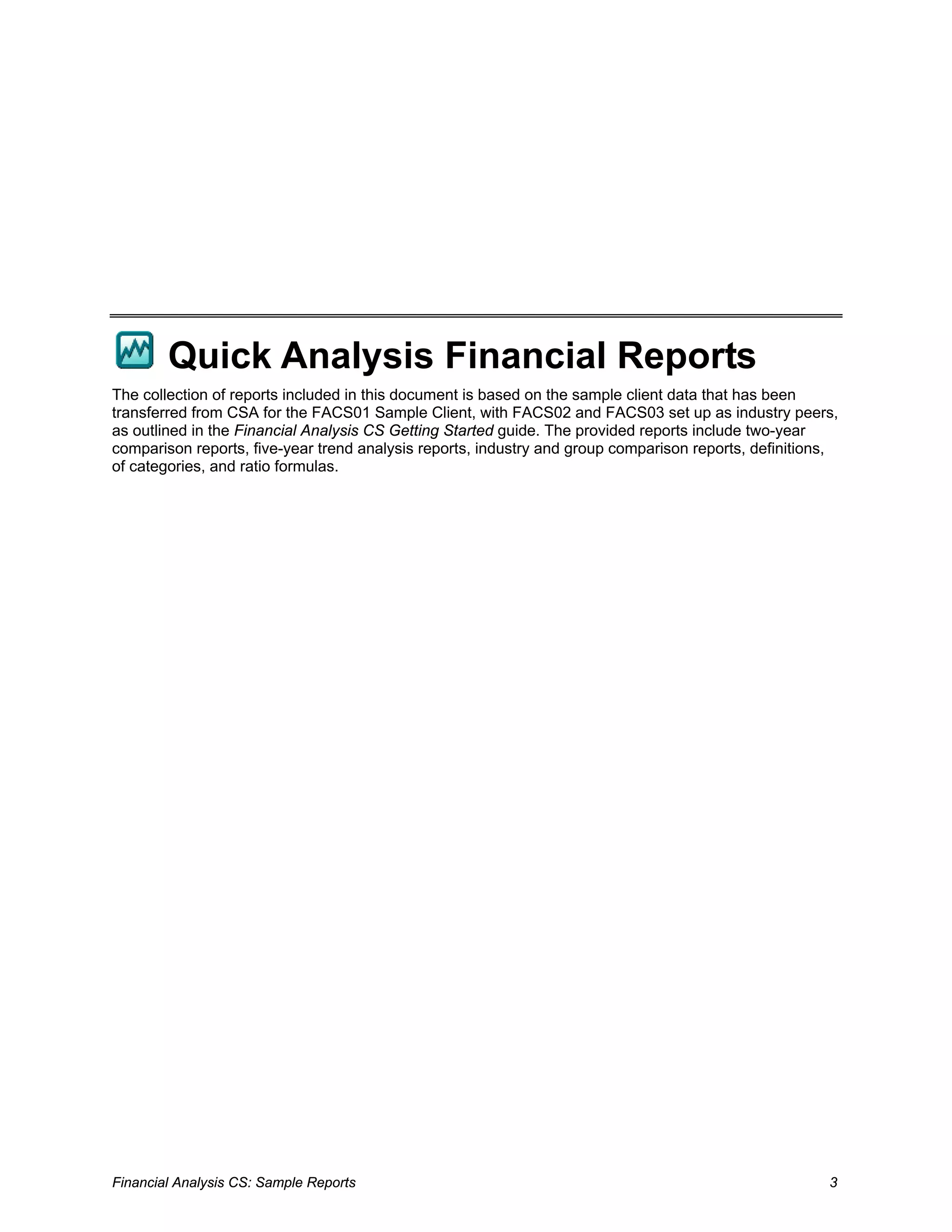 Financial analysis-report-template | PDF