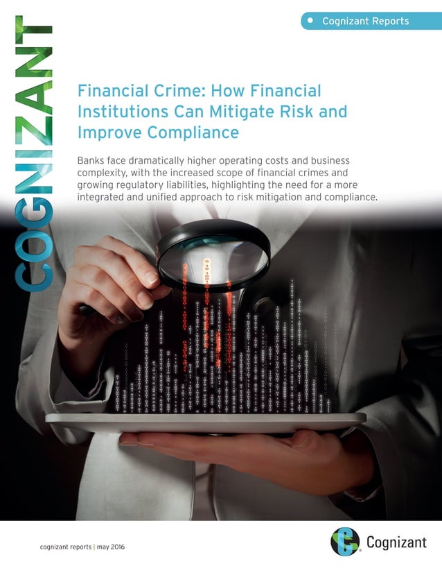 Financial Crime: How Financial Institutions Can Mitigate Risk and Improve Compliance | PDF ...