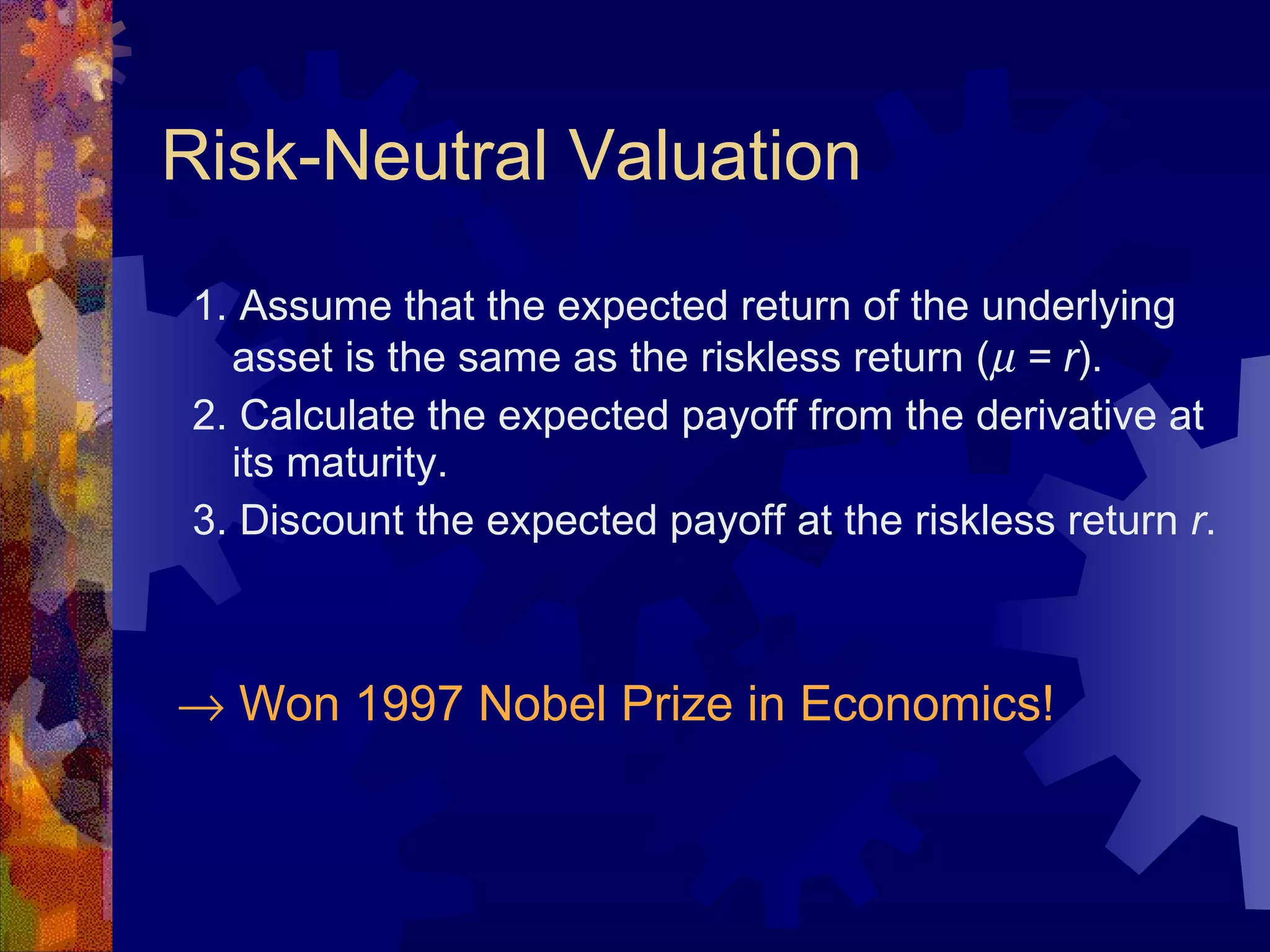 Financial engineering3478 | PPT