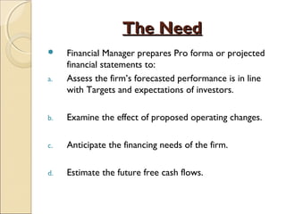 Financial forecasting-planning | PPT | Business Accounting & Finance ...
