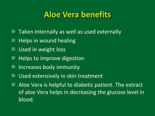 Financial Freedom Aloe Vera Ppt | PPT